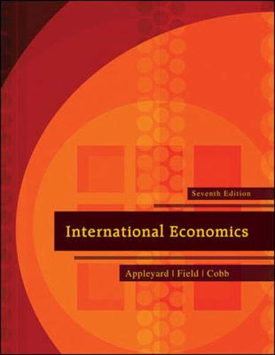 International Economics (The Mcgraw-Hill Series Economics): Appleyard ...
