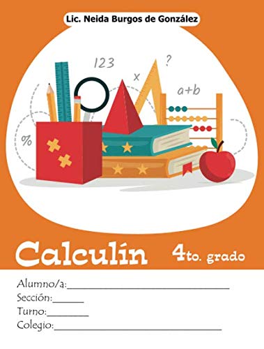 Calculín 4: Matemática para niños (Spanish Edition) | Amazon.com.br
