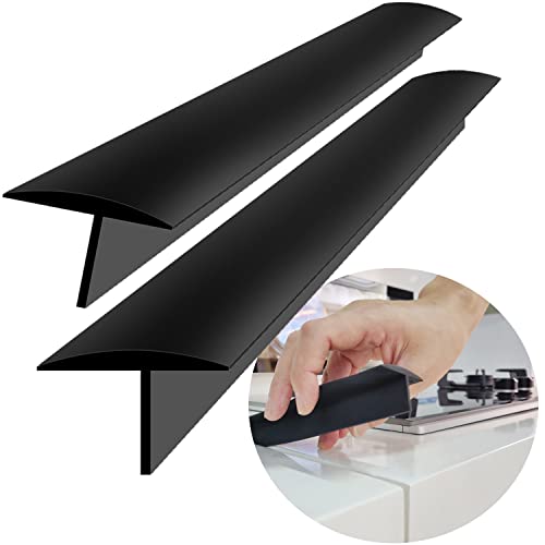 Stove Counter Gap Cover, Extra Long 30" Silicone Kitchen Gap Filler ...