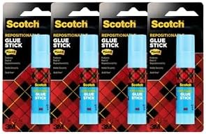 Amazon.com: Scotch Removable Restickable Glue Stick, .49oz ...
