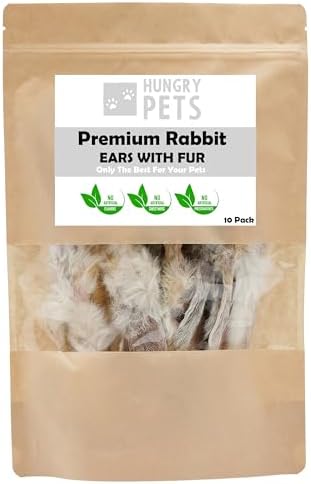 Premium Rabbit Ears, Dog Treat, 10 Pack : Amazon.co.uk: Pet Supplies