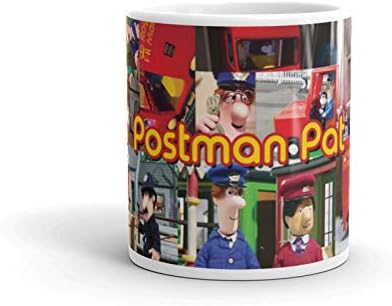 Genuine_Mugs Postman Pat Head of The Special Delivery Service Mug Cup ...