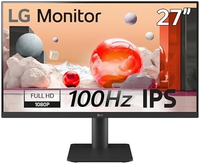 LG FHD Monitor (27MS550) - 27" Full HD (1920x1080) IPS Display, 100Hz ...
