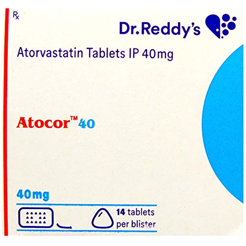 Atocor 40mg - Strip of 14 Tablets : Amazon.in: Health & Personal Care