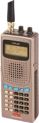 GRE PSR295 1000 Channel Wideband AM/FM Handheld Scanning Receiver ...