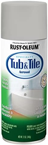 Rust-Oleum 385291 Specialty Tub & Tile Spray Paint, 12 oz, Gloss ...
