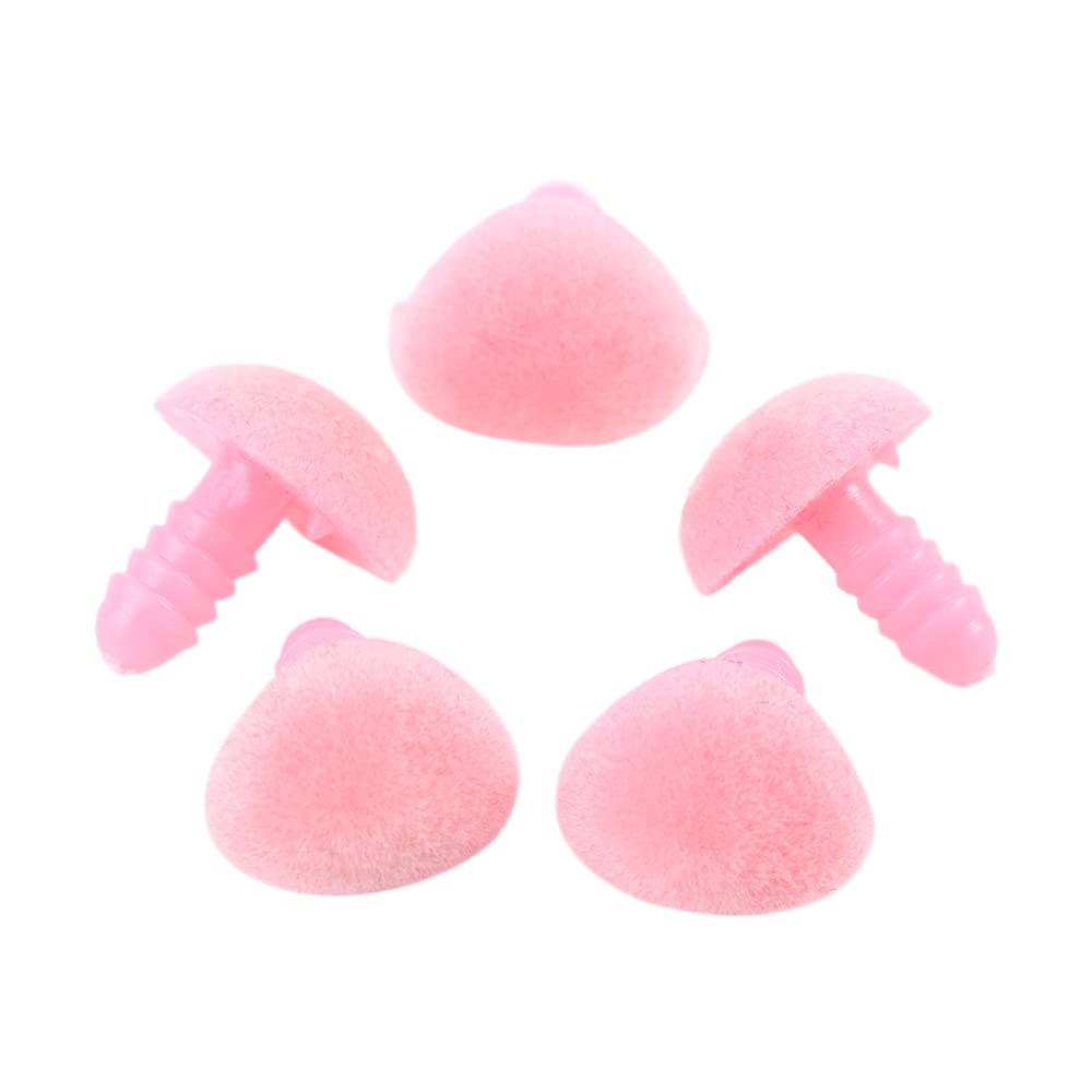 Amazon.com: 10PCS Plastic Triangle Noses Flocking Nose Doll, Plastic ...