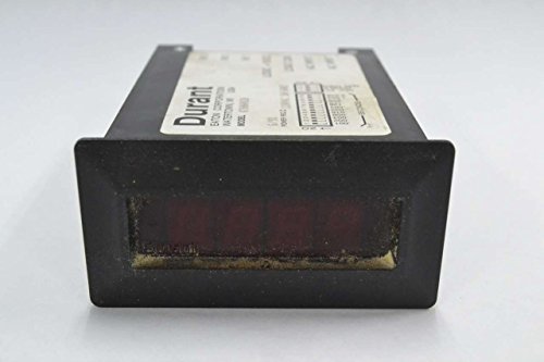 DURANT 47000420 VARIABLE TIME BASE RATE INDICATOR METER 120V-AC 15V-DC ...