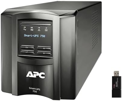Amazon.com: APC Smart-UPS, SMT750C Tower Back-UPS, 750 VA Backup ...