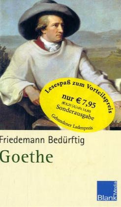 Amazon.com: Goethe: 9783937501161: unknown author: Books