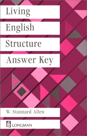 Living English Structure/Key: Allen, W. Stannard: 9780582552043: Amazon ...