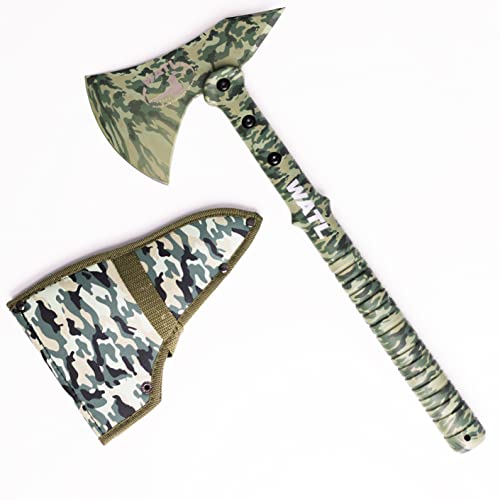 WATL Predator: Tactical Camouflage Throwing Axe by World Axe Throwing ...