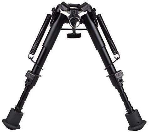RioRand 6" to 9" Hunting Rifle Bipod Adjustable Spring Return Sniper ...
