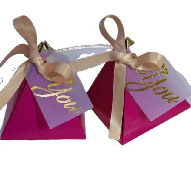 Av cotex Pink Candy Box, Wedding Gift Boxes, Compact Portable for ...