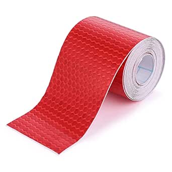 AIPL 2” Inch X 10 Feet Red Reflective Tape Waterproof High Visibility ...