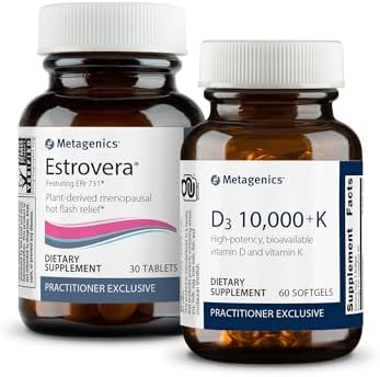 Amazon.com: Metagenics Menopause Duo: HerWellness Estrovera ...