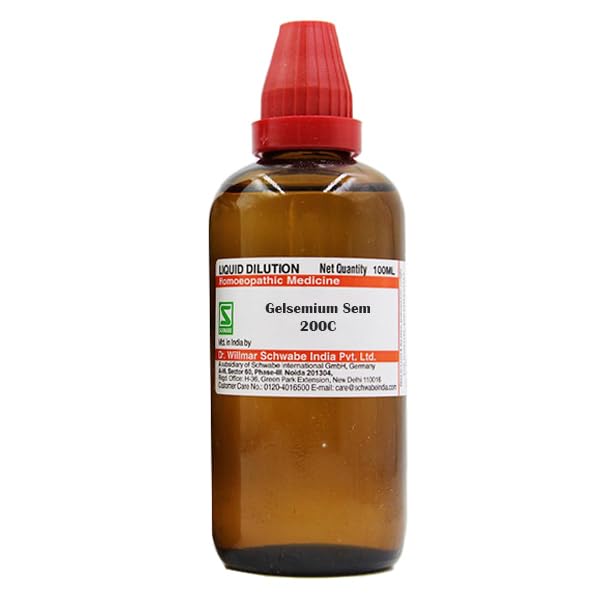 Buy GELSEMIUM SEMPERVIRENS 200C 100 ML SCHWABE Online at Low Prices in ...