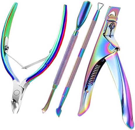 Amazon.com: Acrylic Nails Cutter Nail Tip Clipper Stainless Steel U ...