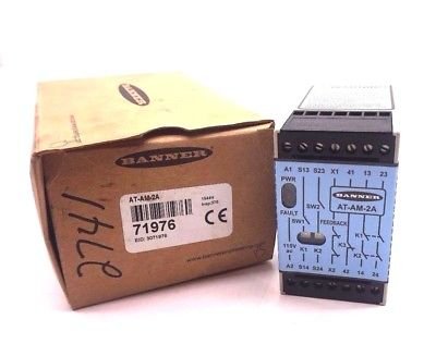 Banner Engineering AT-AM-2A Safety Relay 71976 ATAM2A: Amazon.com ...