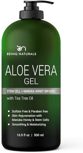 Amazon.com : Aloe vera Gel - from 100% Pure Organic Aloe Infused with ...