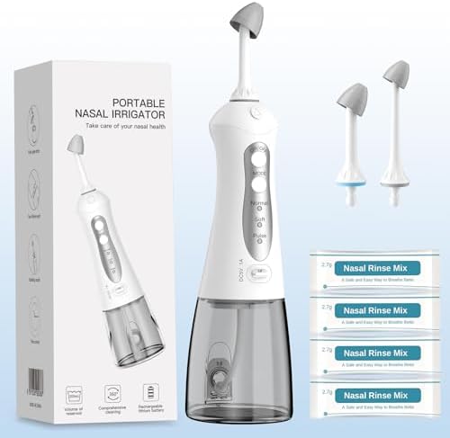 Amazon.com: IntelliSpace Nasal Irrigation System Portable Cordless ...