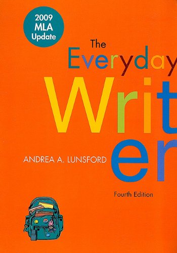 Buy Everyday Writer 4th Ed With 2009 Mla Update + Re:writing Plus Book ...