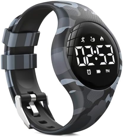 Amazon.com: synwee Kids Digital Pedometer Watch, Step Counting Watch ...