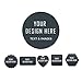 Amazon.com : Custom Stickers for Business Logo Personalized Label Stickers Customized 100,200pcs ...