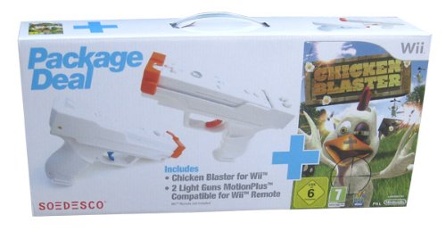 Wii Chicken Blaster + 2 Light Pistols : Amazon.de: Games