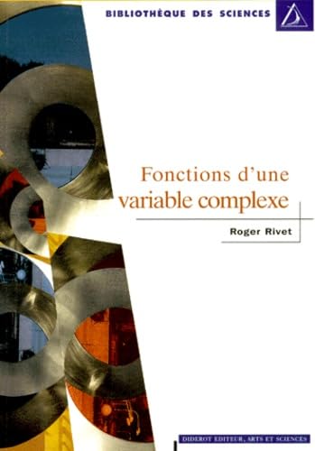 Fonctions d'une variable complexe | Amazon.com.br