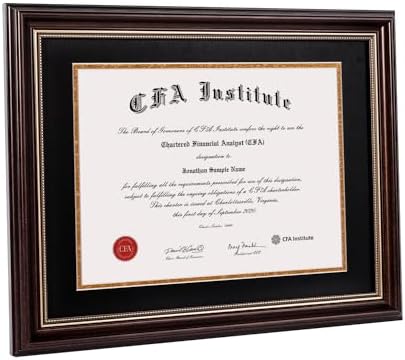 Amazon.com - LYIPFOL 8.5x11 Certificate Frame, Document Frame with ...