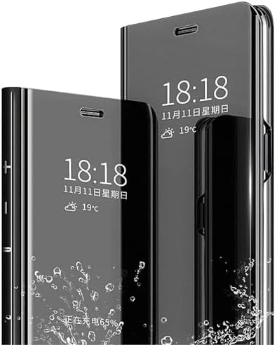 SEAHAI Case for Xiaomi Redmi Note 14 5G, Elegant Mirror Smart View ...