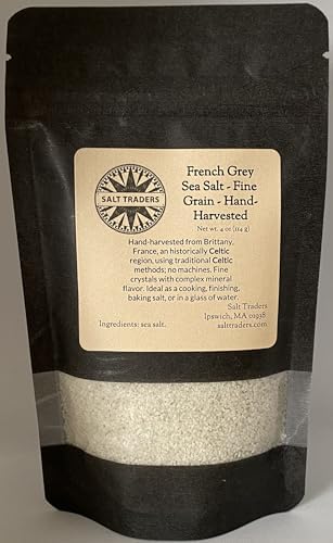 Amazon.com : Salt Traders French Grey Sea Salt - Fine Grain - Hand ...