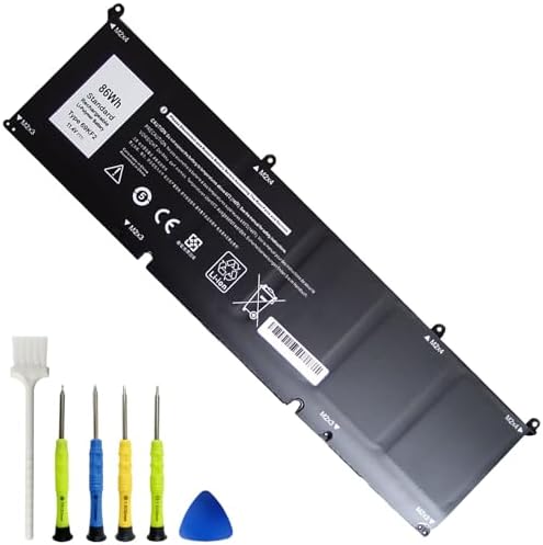 Amazon.com: Vmaxxfanee 69KF2 86Wh Laptop Battery Replacement for Dell ...