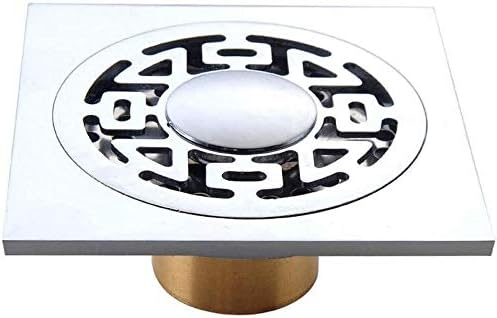 Shower Waste Cover 10 * 10cm Waste Strainer Dual Use Floor Drain Odor ...