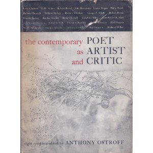 Contemporary Poet As Artist & Critic: Ostroff, Anthony: Amazon.com: Books