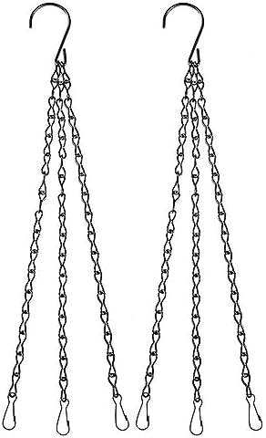 Amazon.com: YSYONM Hanging Baskets Chains 16Inch Plant Hanging Chains 3 ...