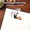 Amazon.com: Pssoss 10 x 10 Inch DIY Scrapbook Album 40 Pages Linen ...