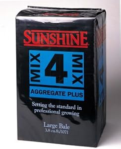 Amazon.com : Sunshine Mix #4 - 3.8 cf compressed : Soil And Soil ...