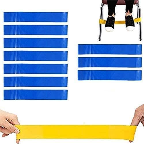 fun deal 15 PCS Chair Bands Stretch Foot Band,Fidget Bands Bouncy Kick ...
