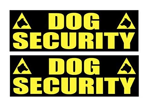 Dog Security Magnetic Sign K9 Unit Dog Patrol Sign K9 Handler SIA ...