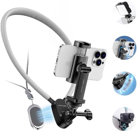 Amazon.com: Sirui Magnetic Neck Mount for Phones, Neck Mount Holder POV ...