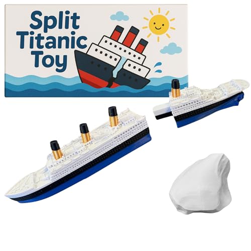 Amazon.com: SANDS3D Titanic Break In Half Bath Boat And Pool Toy,Break ...