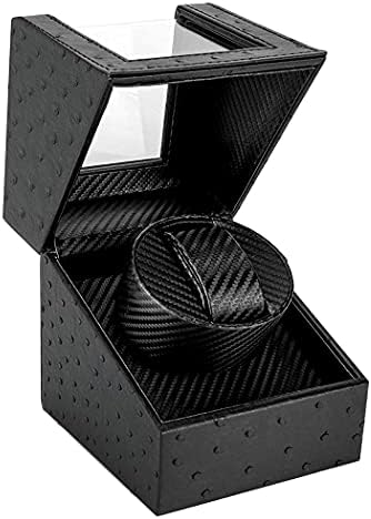 Watch Winding Box Single Self Winding Leather Watch Winder Box Watches ...