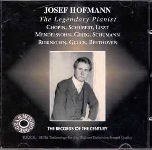 Josef Hofmann - Legendary Pianist by Josef Hofmann: Amazon.co.uk: CDs ...