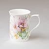 Amazon.com: Grace Teaware Bone China Coffee Tea Mugs 9-Ounce, Assorted ...