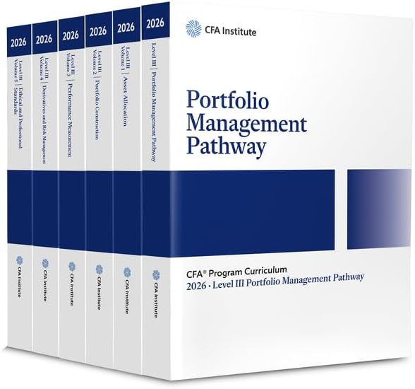 Amazon.com: 2026 CFA Program Curriculum Level III Portfolio Management ...