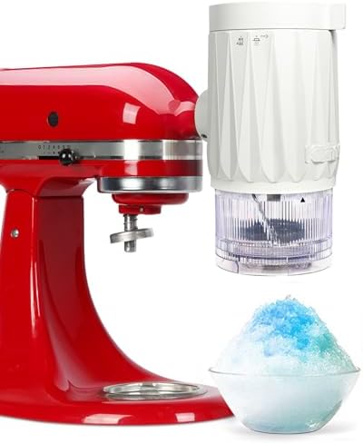 Amazon.com: Shave Ice Attachment for KitchenAid Stand Mixer,with 8 ...