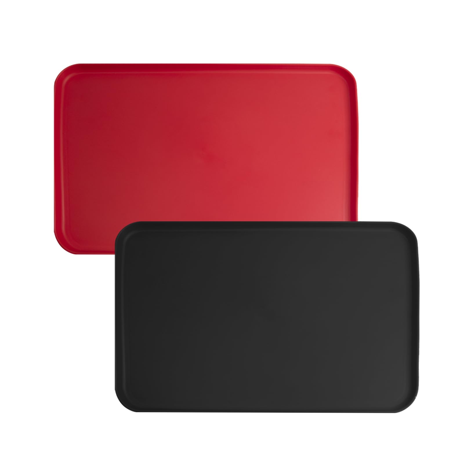 Amazon.com: GEEKHOM Foodservice Trays, 2pcs Rectangular Fast Food ...