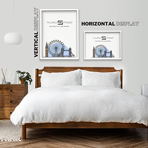 Tailored Frames Seattle White 40 x 40Cm Frame for 30 x 30Cm Picture ...